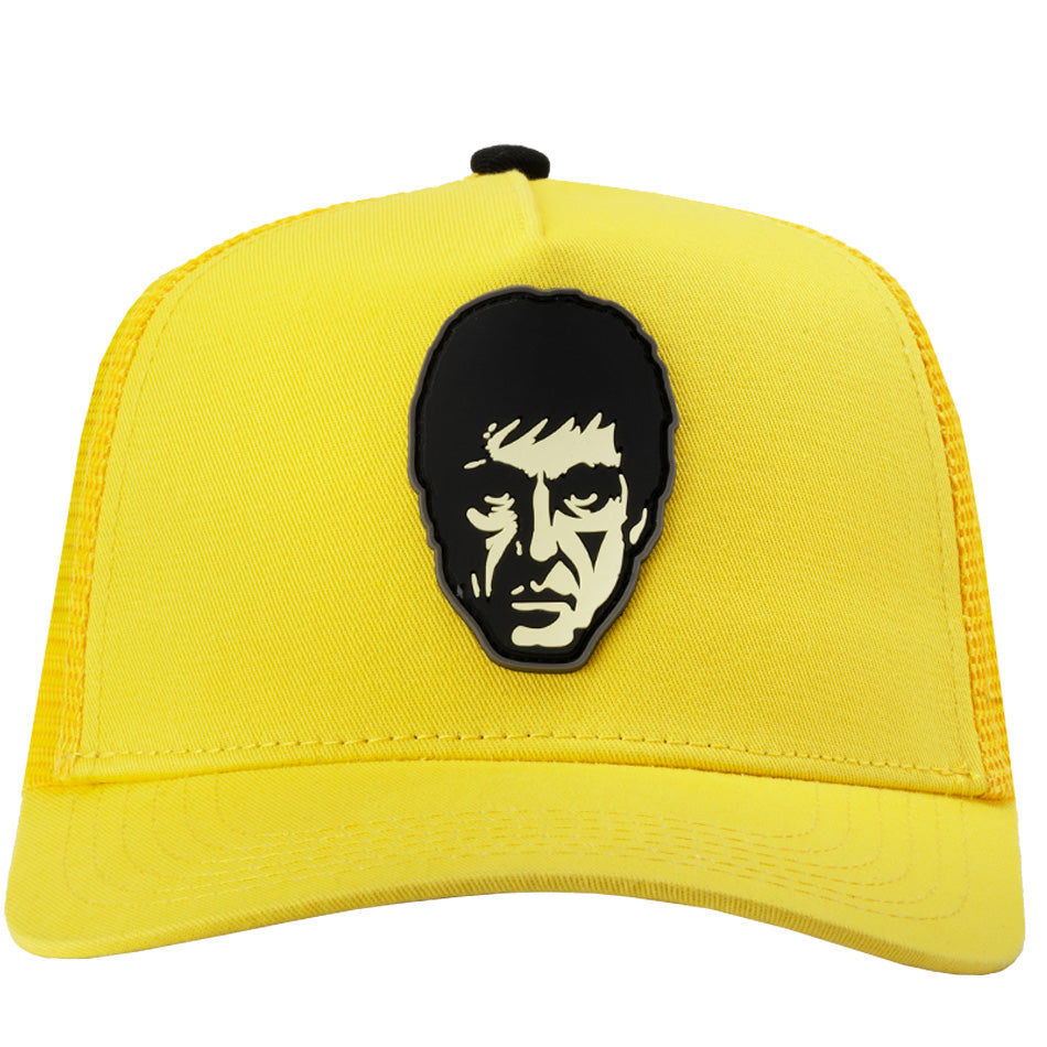 TONY FACE CURVE MESH YELLOW – JCHATSBRAND