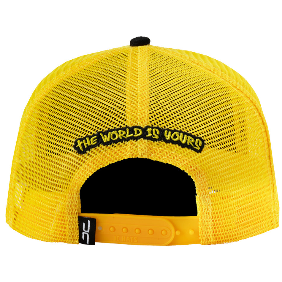 TONY FACE CURVE MESH YELLOW – JCHATSBRAND