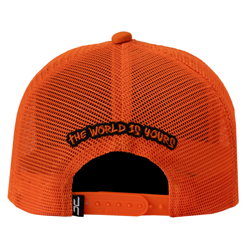 TONY FACE CURVE MESH ORANGE – JCHATSBRAND